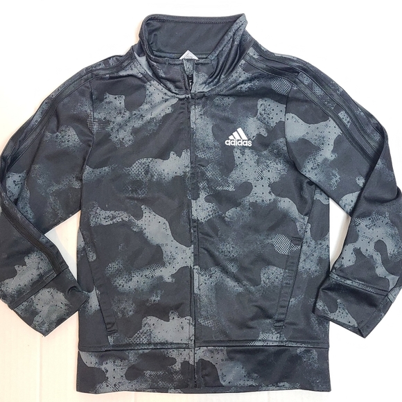adidas | Jackets & Coats | Adidas Boys Black Camo Track Jacket | Poshmark
